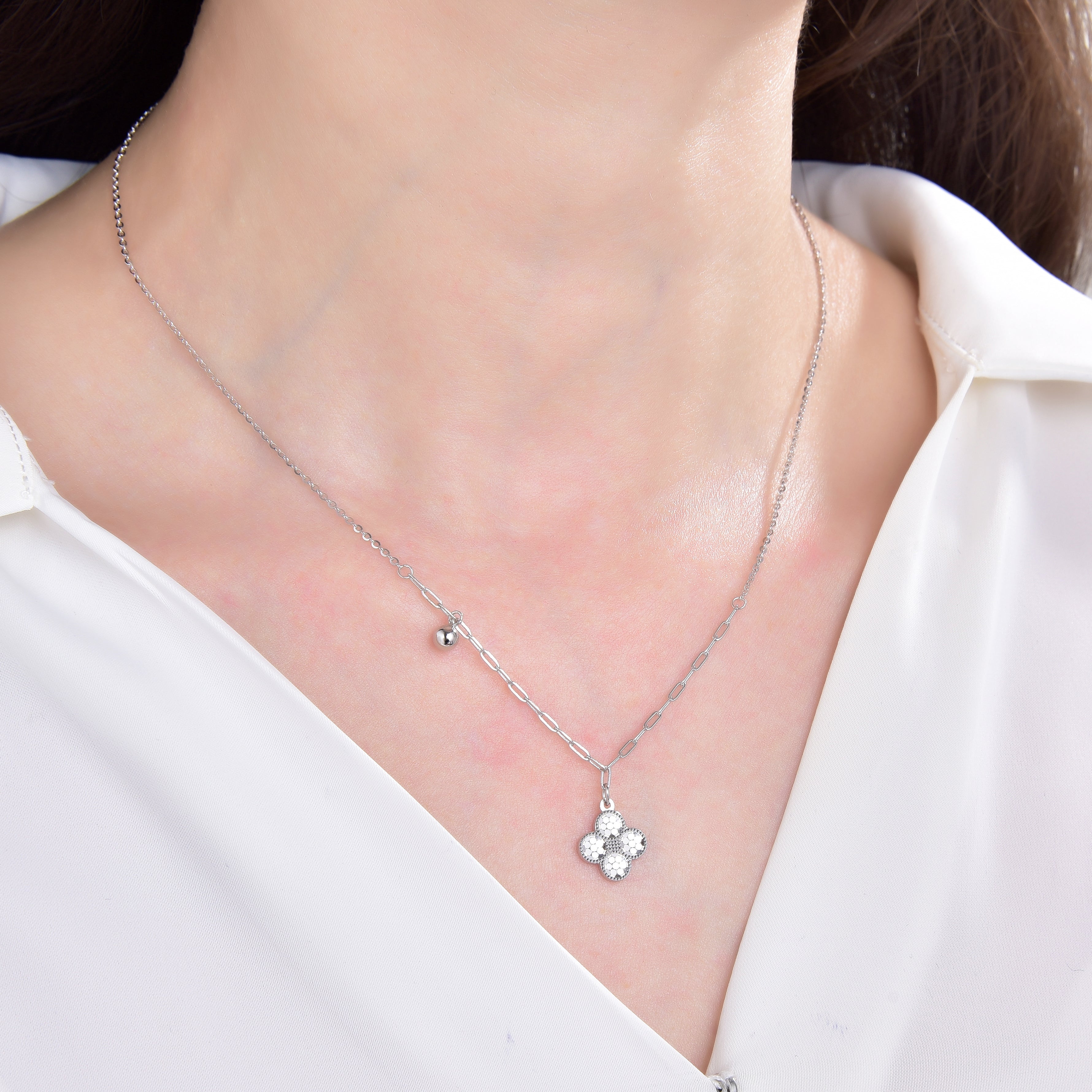 Clover Necklace | Buy Four Leaf Clover Necklace for Women – Rachel Fine ...