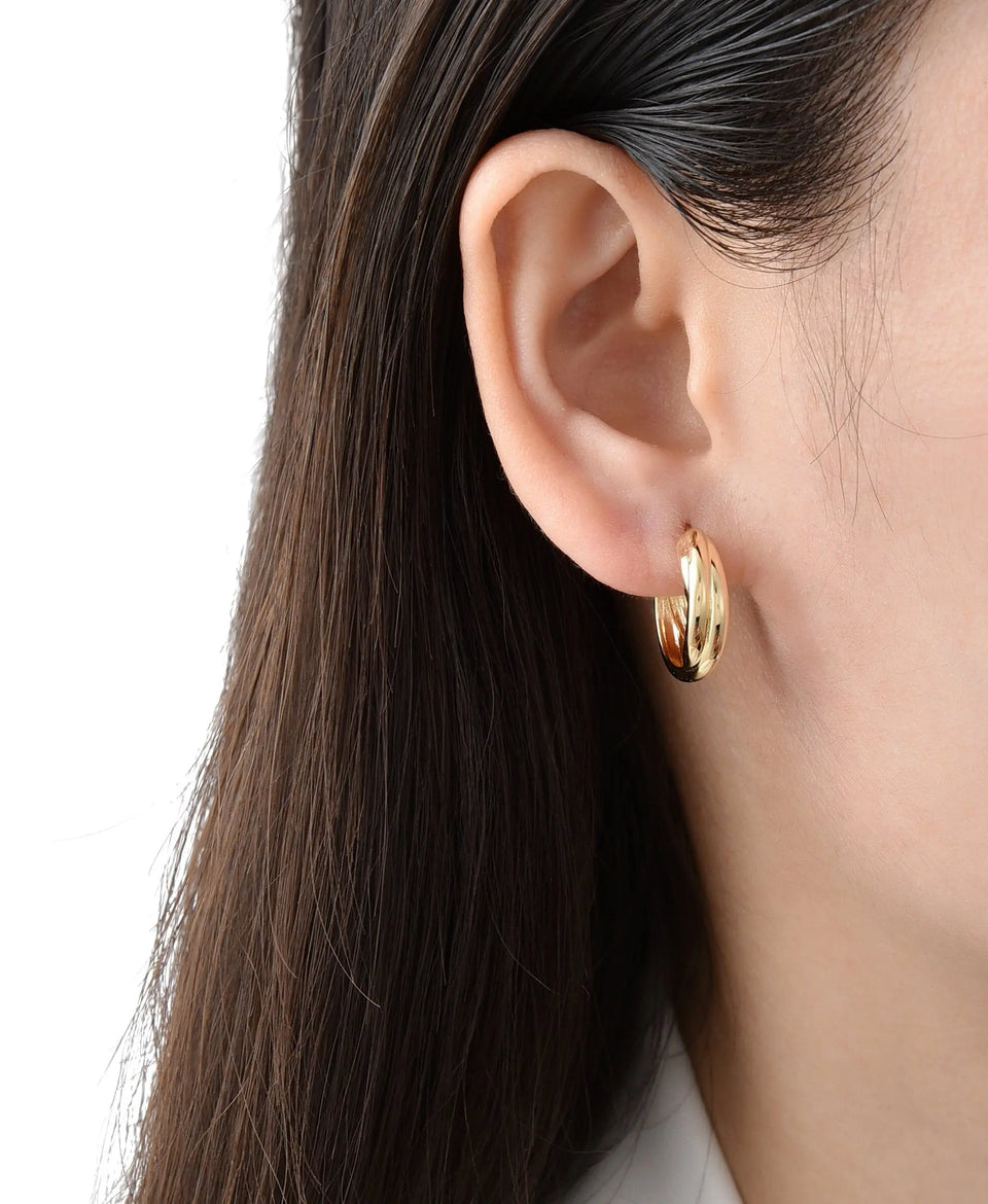 18K Gold Plated Paper Clip Bracelet - Rachel Fine Jewelry